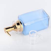 China Hot Stamping Cosmetic Lotion Bottle With Pump 61mm Width ODM Available for sale