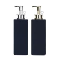 China ODM Empty Pump Lotion Bottles , 580ML Black Lotion Bottle With Pump for sale