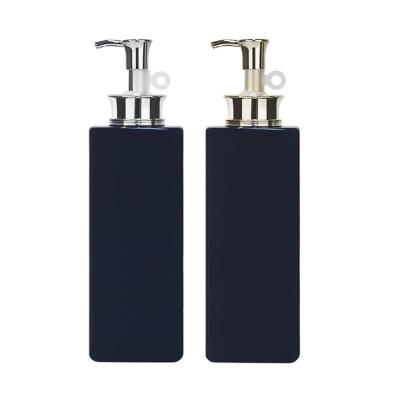 China ODM Empty Pump Lotion Bottles , 580ML Black Lotion Bottle With Pump for sale