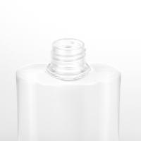 China Transparent  Plastic Screw Top Jar 70mm Width Airless Leakproof for sale