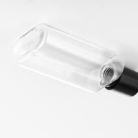China Transparent  Plastic Screw Top Jar 70mm Width Airless Leakproof for sale