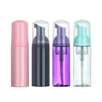 China Clear Black 2 Oz Foam Pump Bottles 130mm Height 35.5mm Diameter for sale