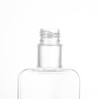 China Plastic Disc Cap Bottle Squeezable Airless 300ml With Gold Screw Cap for sale
