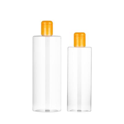 China Hot stamping Plastic Screw Top Bottles 55mm diameter for makeup remover for sale