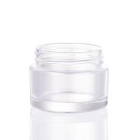 China Round Cream Packaging Jar 20g Acrylic Material UV Printing 50mm Width for sale