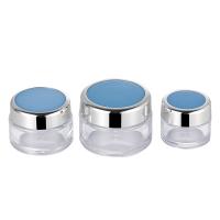 China Round Cream Packaging Jar 20g Acrylic Material UV Printing 50mm Width for sale
