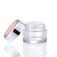 China Round Cream Packaging Jar 20g Acrylic Material UV Printing 50mm Width for sale