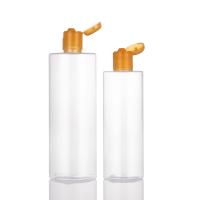 China Round Shape Plastic Screw Top Bottles With 33mm Cap OEM Available for sale