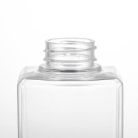 China Transparent Luxury Lotion Pump Bottle PETG Plastic Material 350ML for sale