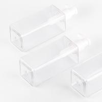 China Transparent Cosmetic Lotion Bottle Luxury Biodegradable 300ML for sale