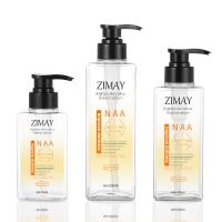 China Recycled Square Clear Plastic Lotion Bottles With 44mm Pump 550ml for sale