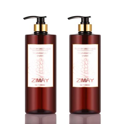 China 1000ML Plastic Lotion Pump Bottles , PET Face Cream Pump Dispenser for sale