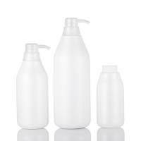 China Round round lotion bottle With 39mm pump Multiapplication 300ml for sale