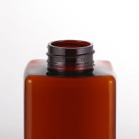 China Clear Cosmetic Lotion Bottle , 41mm Square Lotion Pump Bottles for sale