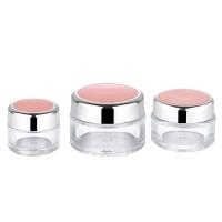 China Luxury Empty Cosmetic Jars , Biodegradable Plastic Jars 8oz Capacity for sale
