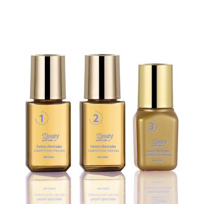China 15ml Travel Empty Bottle Set Gold Color OEM Available For Skin Care for sale