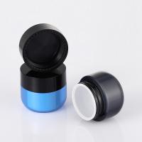 China Black Cream Packaging Jar Refillable Reusable For Lotions And Creams 4 Oz for sale