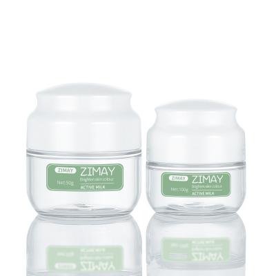 China Refillable Empty Cosmetic Containers , Reusable Biodegradable Plastic Jars for sale