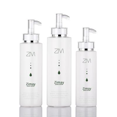 China empty 4 Oz Plastic Lotion Bottles HDPE Material With 58mm Pump for sale