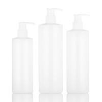 China empty 4 Oz Plastic Lotion Bottles HDPE Material With 58mm Pump for sale