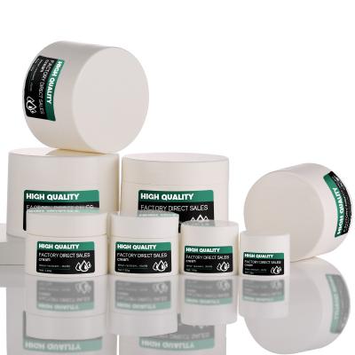 China Biodegradable Empty Container For Cream , 100g  Acrylic Cosmetic Containers for sale