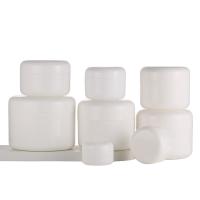 China Round White Cream Packaging Jar , Body Cream 50g Cosmetic Jars for sale