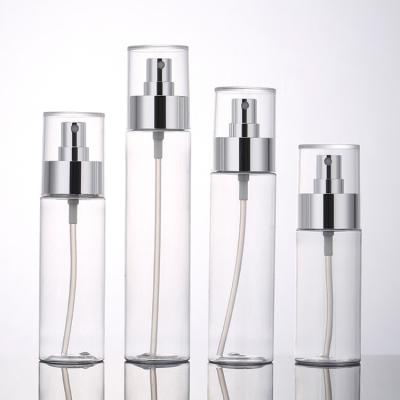 China Handpress Empty Makeup Spray Bottle Handpress 150ML HDPE PET Material for sale