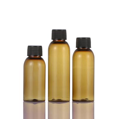 China 2 Oz Clear Plastic Screw Top Containers Multiapplication PET Material for sale