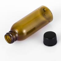 China 2 Oz Clear Plastic Screw Top Containers Multiapplication PET Material for sale