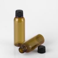 China 2 Oz Clear Plastic Screw Top Containers Multiapplication PET Material for sale