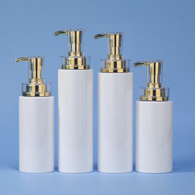 China Plastic Empty 8 Oz Lotion Bottles Hot Stamping Surface Recyclable for sale