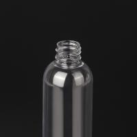 China 100 Ml Small Cosmetic Spray Bottles Refillable PET Material Transparent Empty for sale