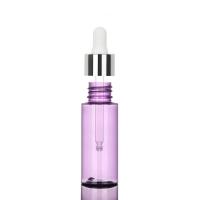 China Thick Plastic Dropper Bottles 30ml PET Plastic Material Screen Printing for sale