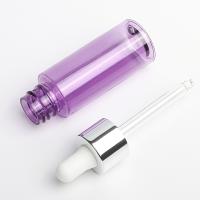 China Thick Plastic Dropper Bottles 30ml PET Plastic Material Screen Printing for sale