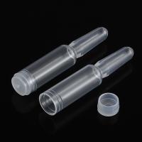 China Cosmetic Small Plastic Eye Dropper Bottles 2ml Capacity 13mm Diameter for sale