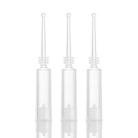 China Transparent 1ml Essential Oil Bottles PET Plastic Material Ampoule for sale