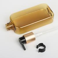 China Hot Stamping Disc Cap Bottle , Square Lotion Pump Bottles 69mm Diameter for sale