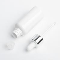 China Silver Cosmetic Dropper Bottle 50ml For Essential Oil 34mm Diameter for sale