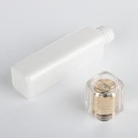 China ODM Acrylic Luxury Empty Perfume Bottles Packaging Rose Gold 15ML 30ML for sale