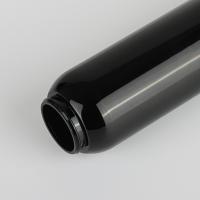 China Cylinder PET 180ml 200ml Packaging Black Foam Soap Dispenser Bottle Pump Airless for sale