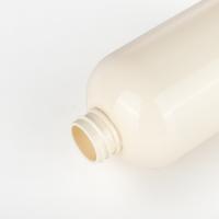 China Cosmetic Plastic Toner Bottle 300ml 350ml Transparent Round Plastic Bottle for sale