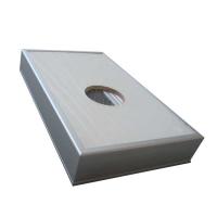 China Anti Corrosive Metal Honeycomb Panel Toilet Partition 25mm 36mm Thickness for sale