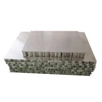 China 1250x2500mm Aluminum Honeycomb Panel Corrosion Resistant for Building Wall Cladding for sale