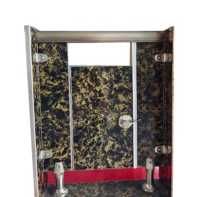China Compact Honeycomb HPL Toilet Partitions Width 900mm 1200mm 1600mm Thickness 25mm for sale