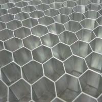 China Compression Lightweight Metal Honeycomb Panels 0.15mm Aluminium Honeycomb Core for sale