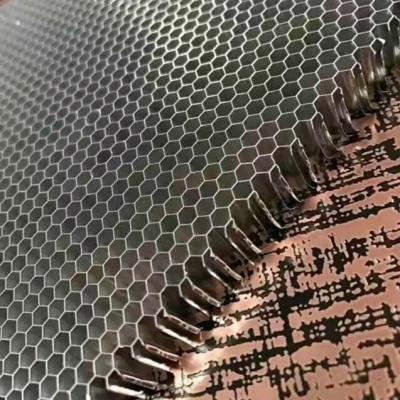 China Soundproof Aluminum Honeycomb Core for Metro Train 3003H18 5052H18 Cell Size 0.6-15mm for sale