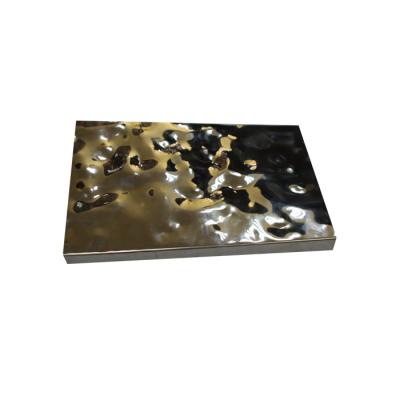 China Stainless Steel Aluminum Honeycomb Panel SS304 316 Mirror Finish 10mm 20mm for Partition Wall for sale