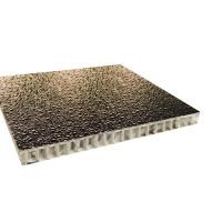 China Gelcoated Embossed FRP Honeycomb Sandwich Panel 15mm 7.5kg for Truck Tri-Fold Cover for sale