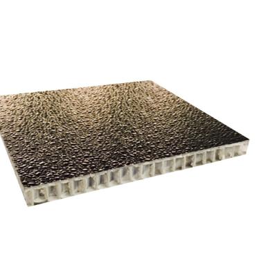 China Gelcoated Embossed FRP Honeycomb Sandwich Panel 15mm 7.5kg for Truck Tri-Fold Cover for sale