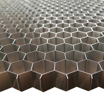 China 0.08mm Thickness Aluminum Honeycomb Core for Door and Cabinet Filling 1.7-35mm Cell Size for sale